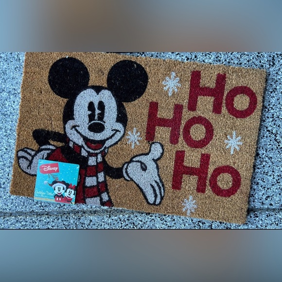 Disney | Holiday | Disney Christmas Mickey Mouse Outdoor Coir Mat ...